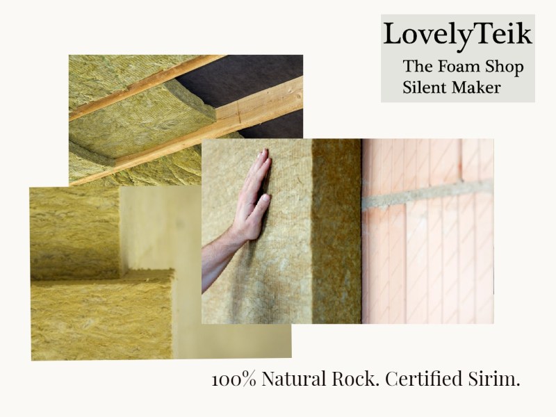 Rockwool Insulation | Certified | Produced from 100% natural rock