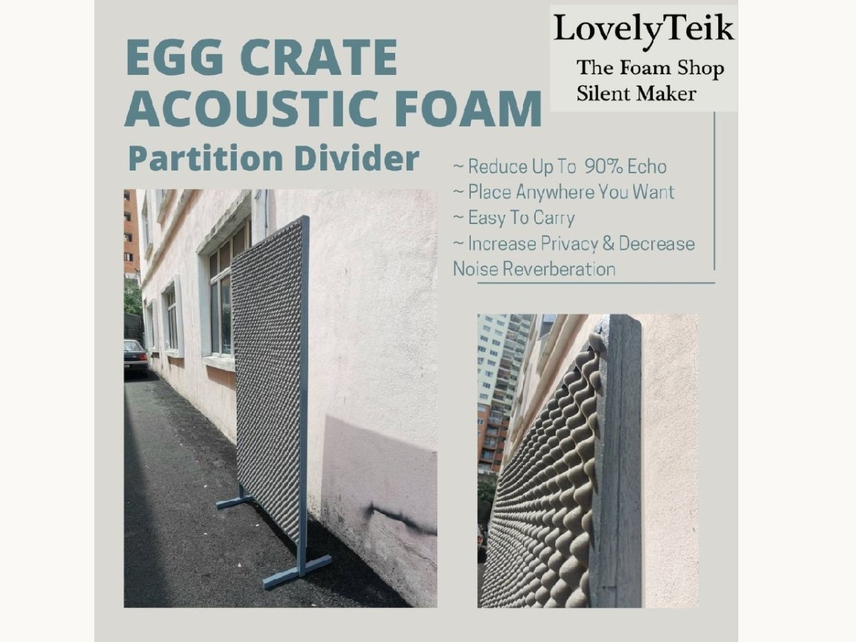 Acoustic Divider | Office Partition | The Foam Shop LovelyTeik