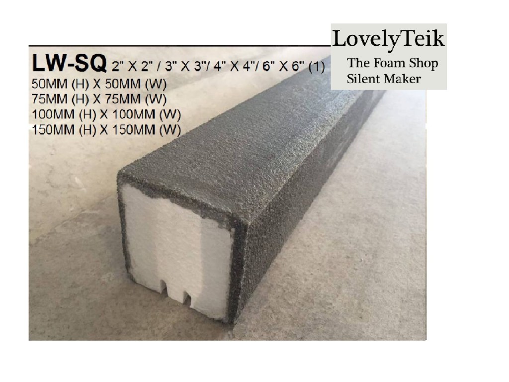 Lightweight Coping | Window Coping | The Foam Shop LovelyTeik