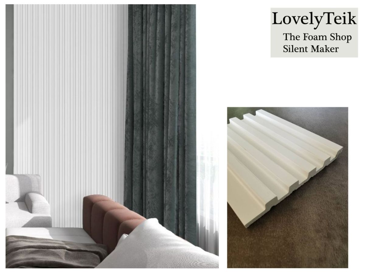 PS Foam Fluted Wall Panel | Wall decor | LovelyTeik
