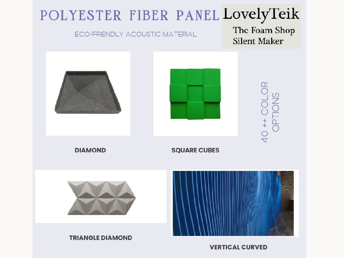Polyester Fiber Panel | Fiber Acoustic Panel Supplier | LovelyTeik