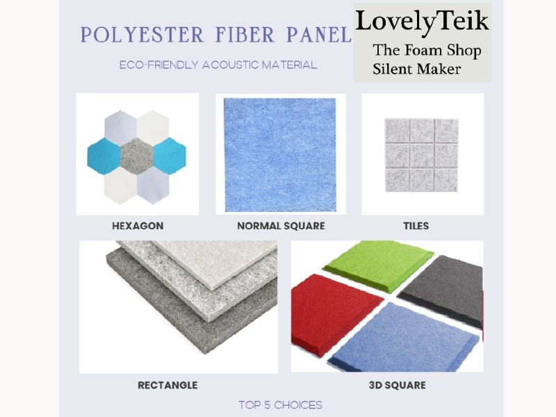 Polyester Fiber Panel | Fiber Acoustic Panel Supplier | LovelyTeik