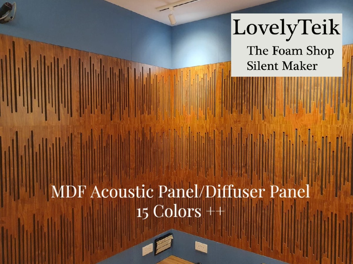 Acoustic Diffuser Panel | Ready Stock | The Foam Shop LovelyTeik