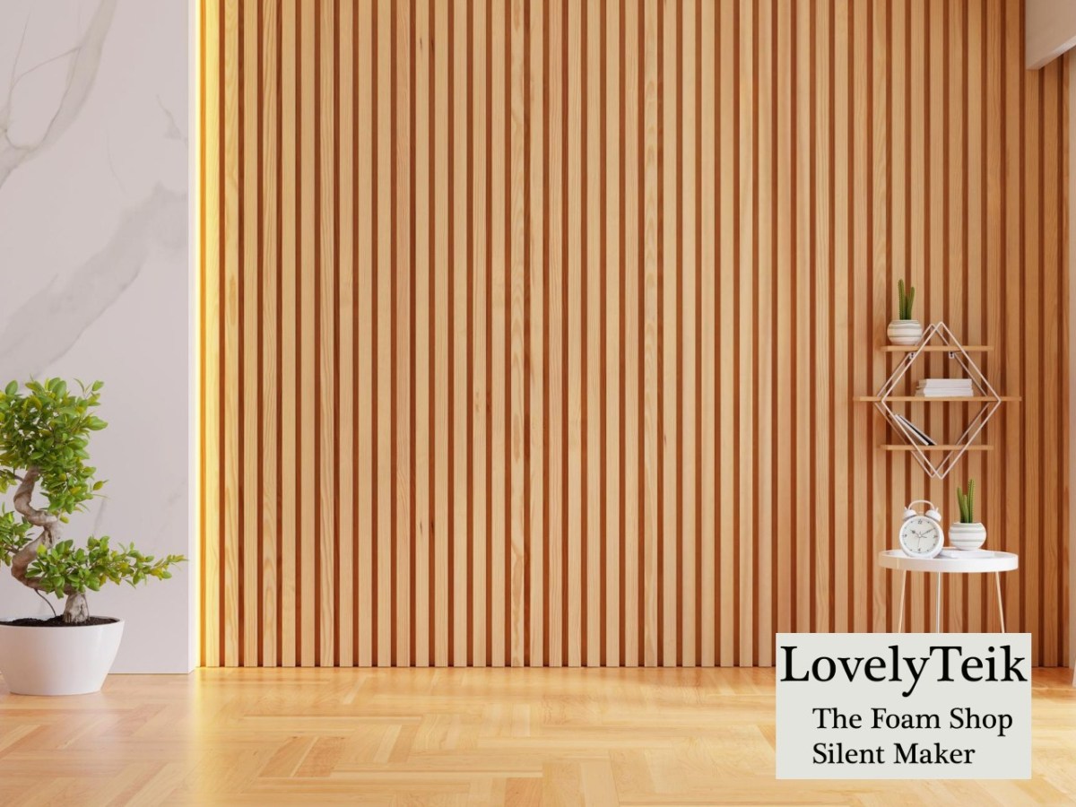 Acoustic Wall Panel | Easy Wall Decoration - LovelyTeik Malaysia