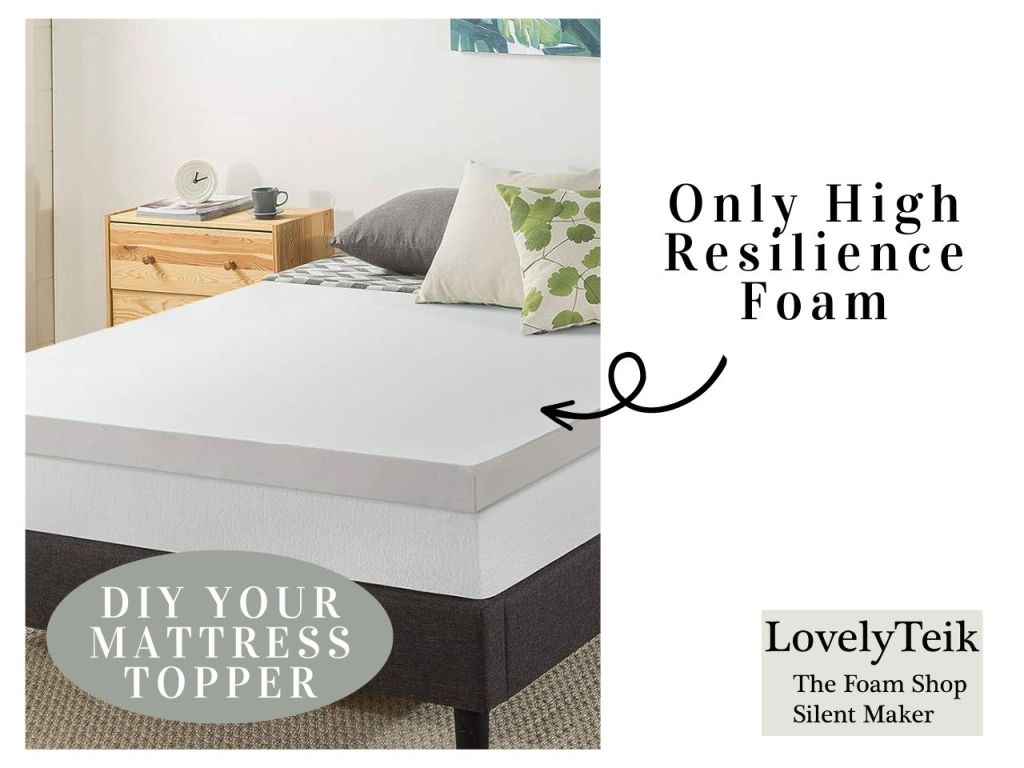 High Resilience Mattress Topper | HR Foam - The Foam Shop Msia