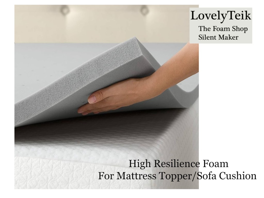 High Resilience Mattress Topper | HR Foam - The Foam Shop Msia
