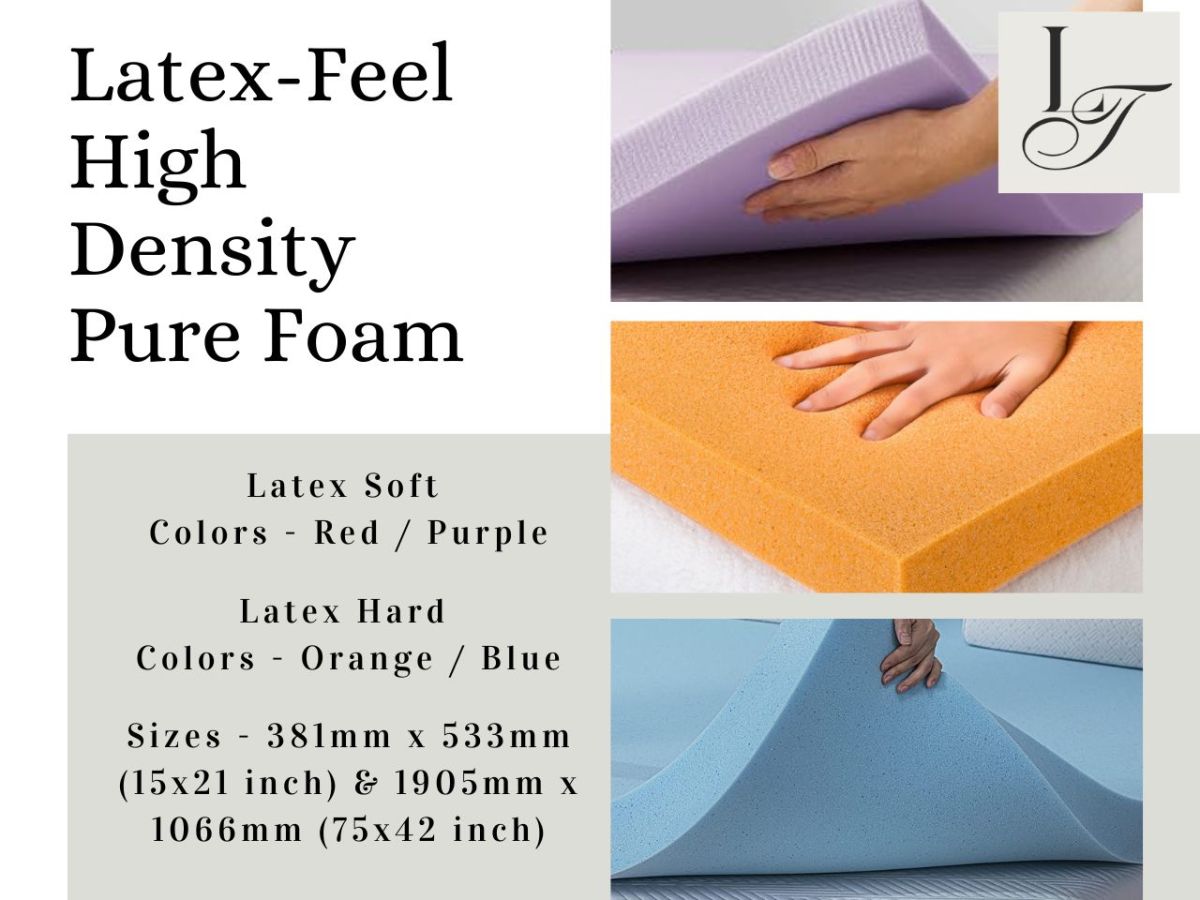 Latex Feel Cushion Foam by LovelyTeik The Foam Shop Malaysia