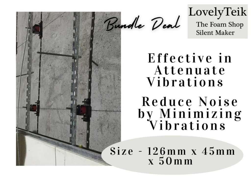 Wall Vibration Absorber | Shock Absorber - Dampen Noise Vibration