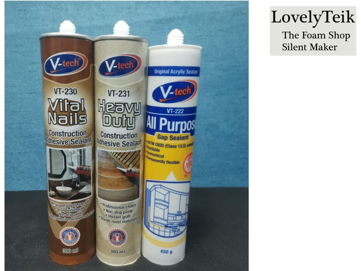 Buy Silicone Glue | Gap Sealant - LovelyTeik The Foam Shop